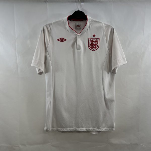 England Home Football Shirt 2012/13 Adults Large Umbro D139 – Historic Football Shirts