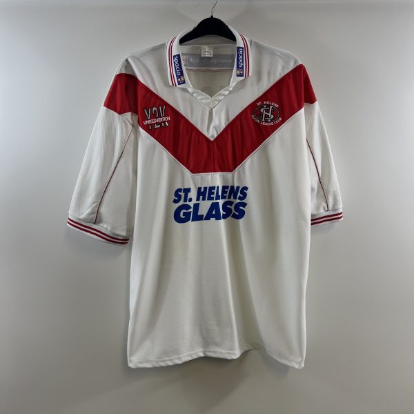 St Helens Home Rugby Shirt 2000/01 Adults XL Y2K Limited Edition C890 ...