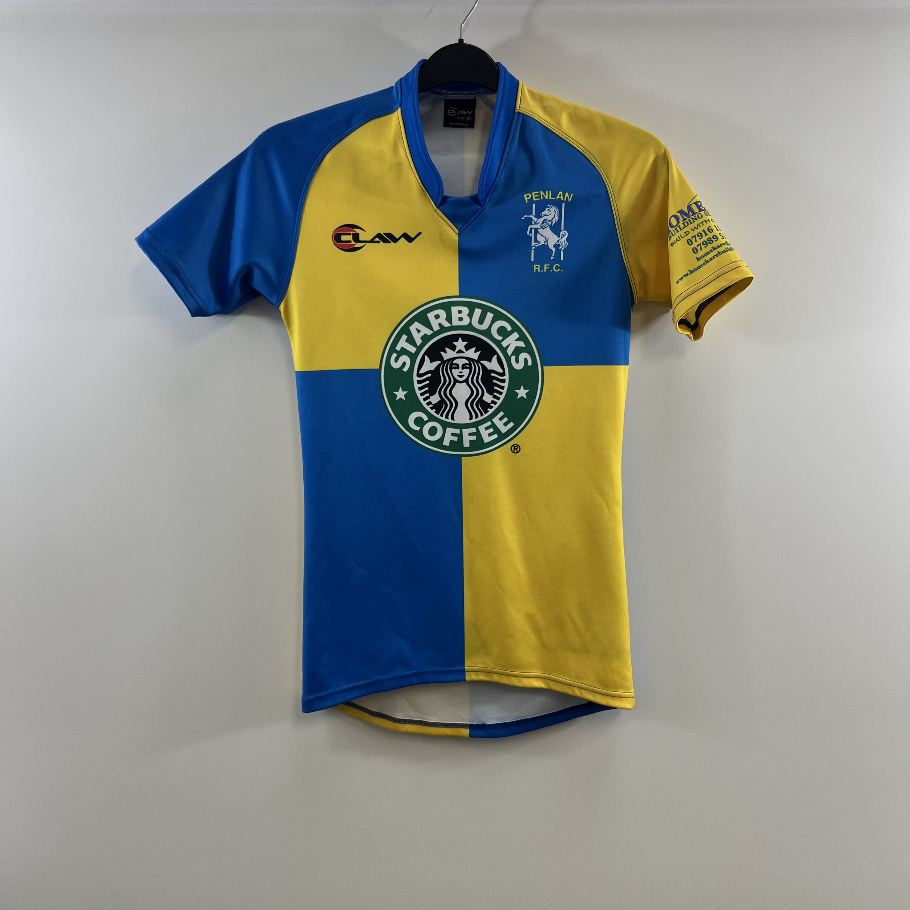 Penlan Home Rugby Shirt 2000’s Adults XS Claw E147 – Historic Football ...