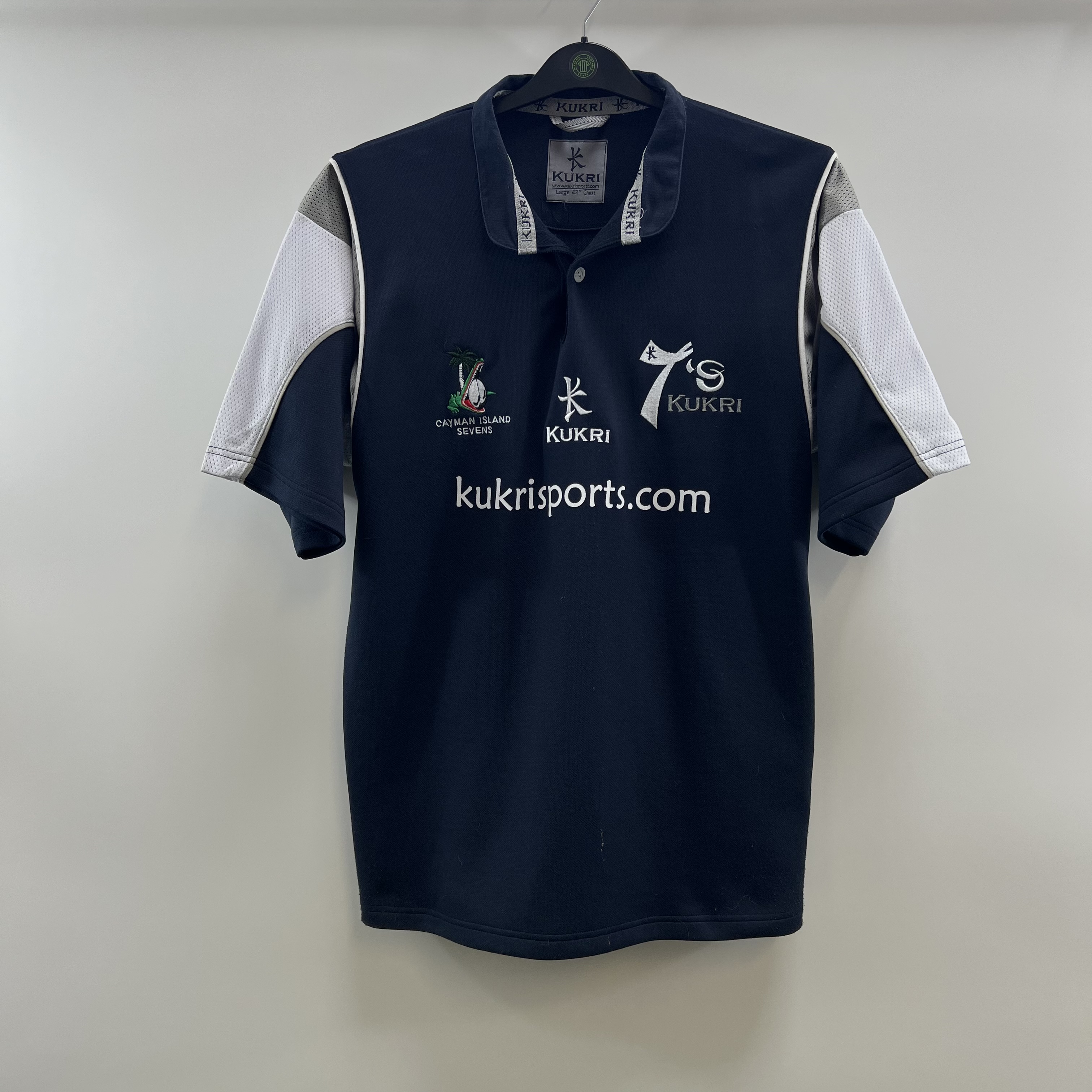 Cayman Island Sevens Rugby Shirt Adults Large Kukri B354 – Historic ...