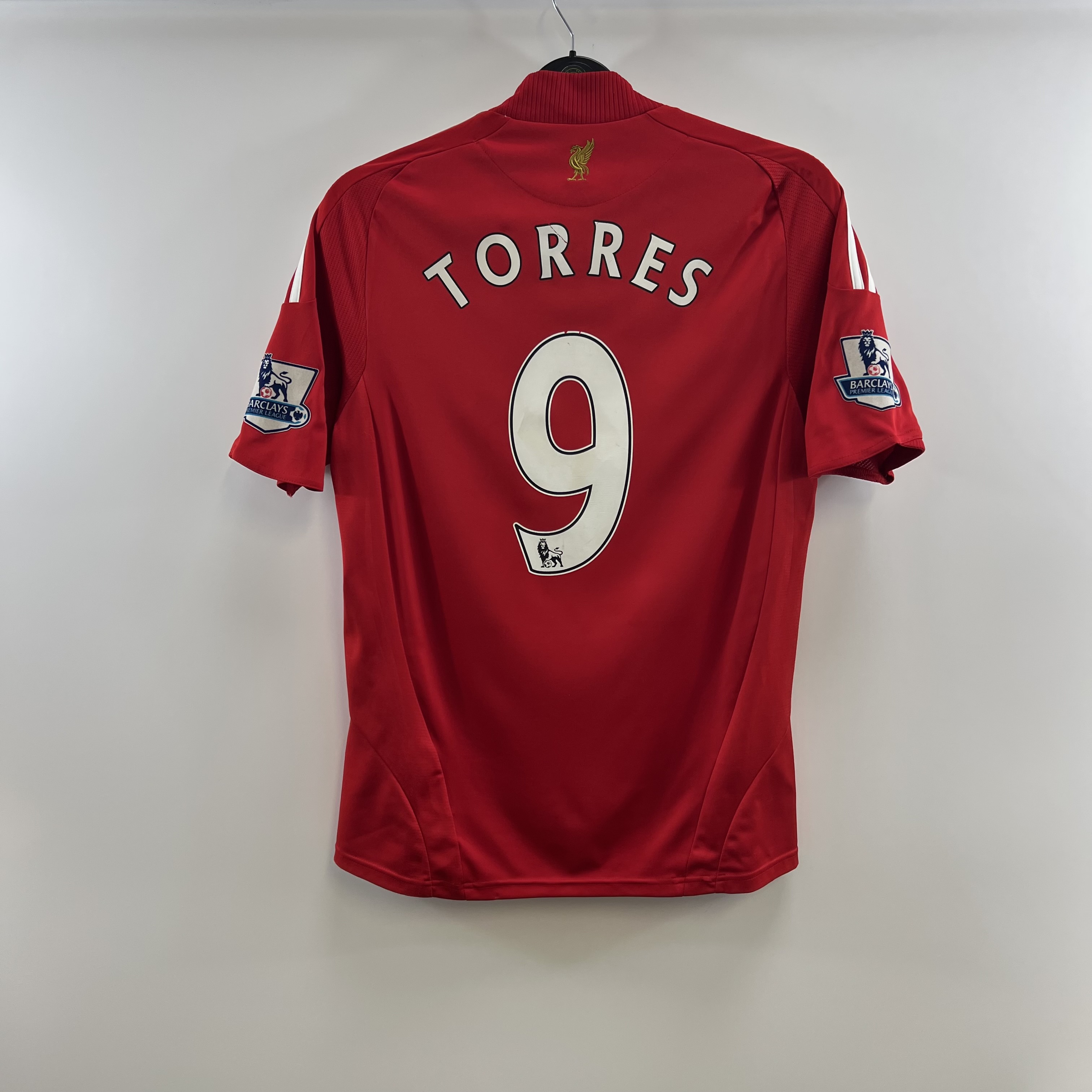 Liverpool Torres 9 Home Football Shirt 2008/10 Adults Small Adidas A715 ...