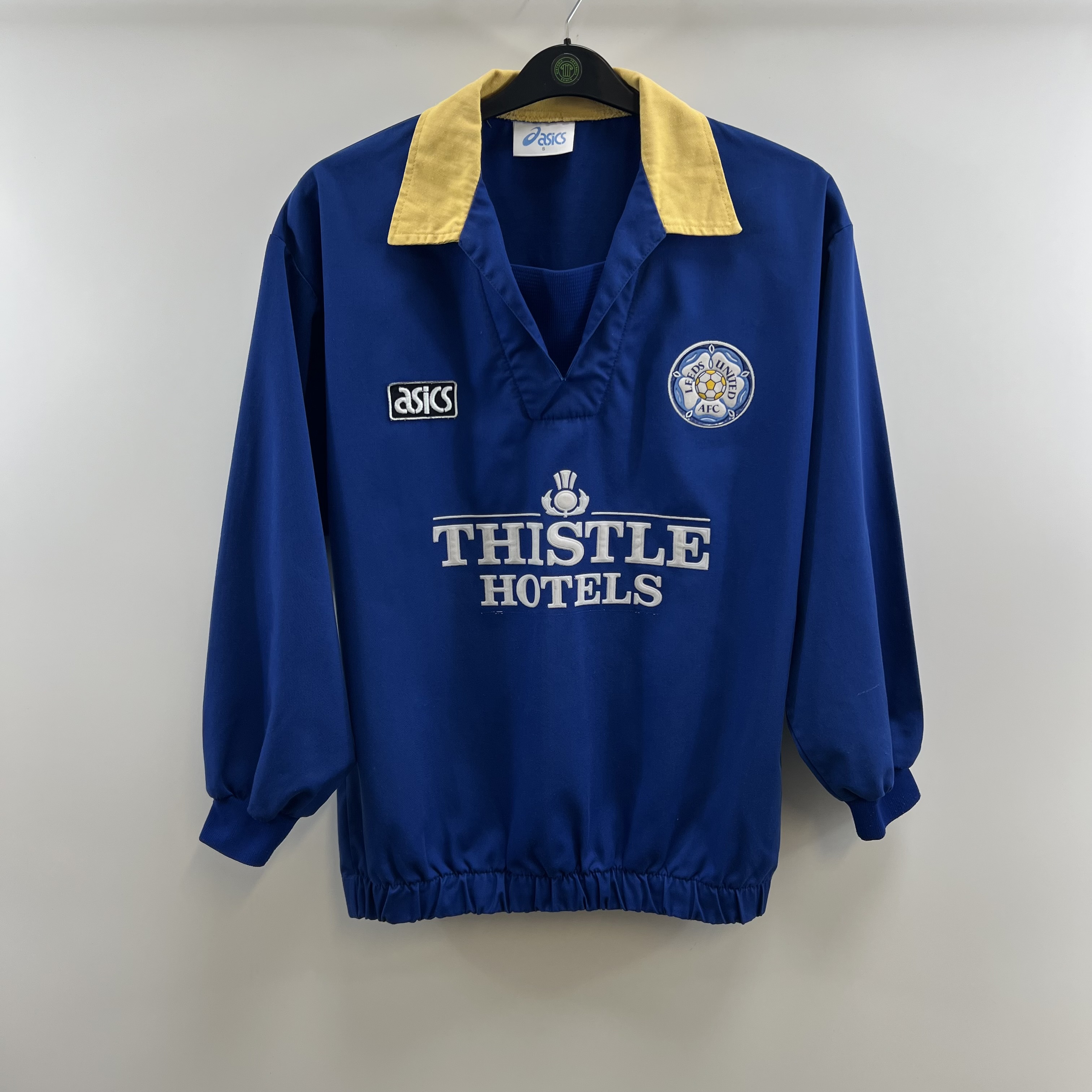 Leeds United Drill Football Jacket 1993/95 Adults Small Asics D538 ...