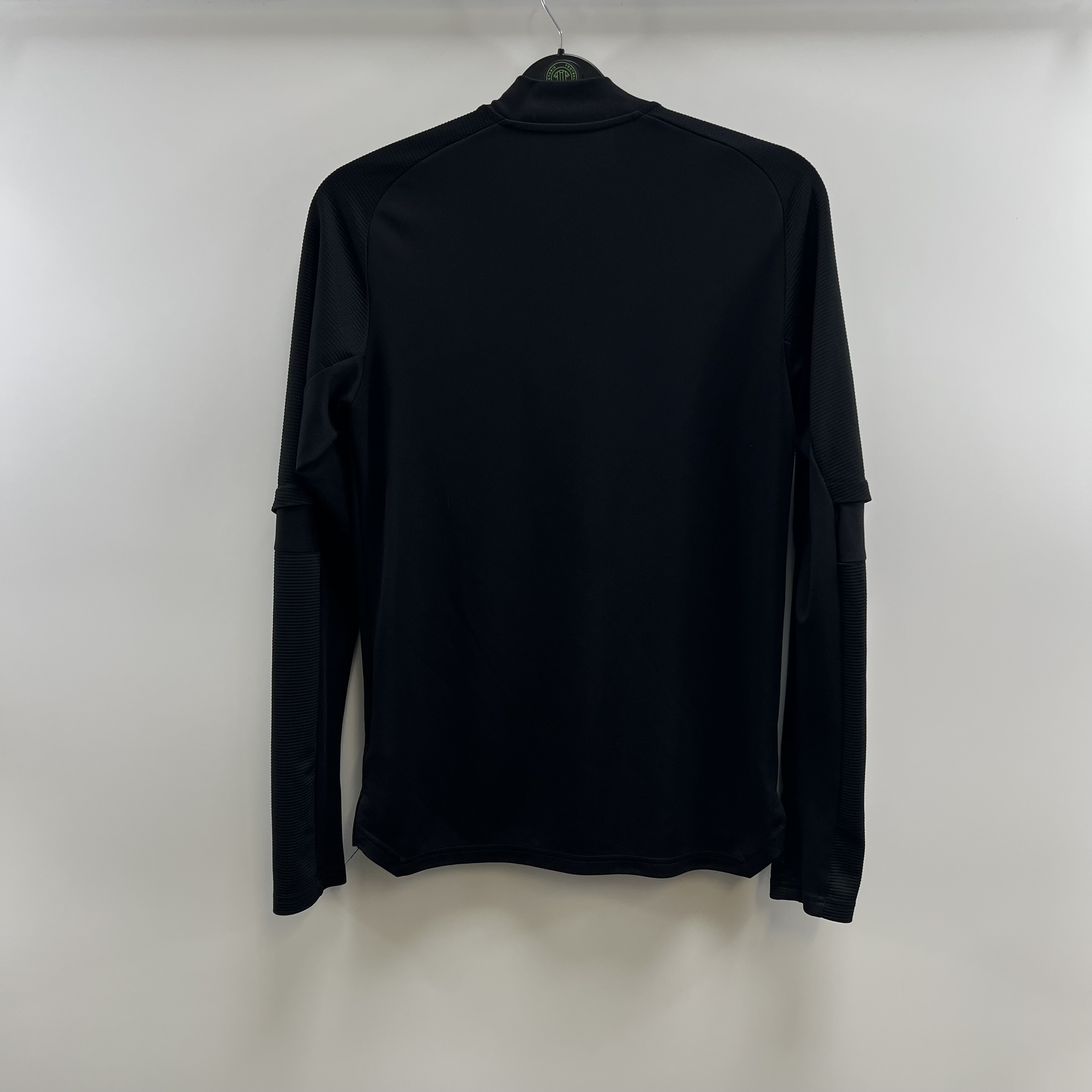 Leeds United Player Issue 1/4 Zip Football Jacket 2020/21 Adults (S ...