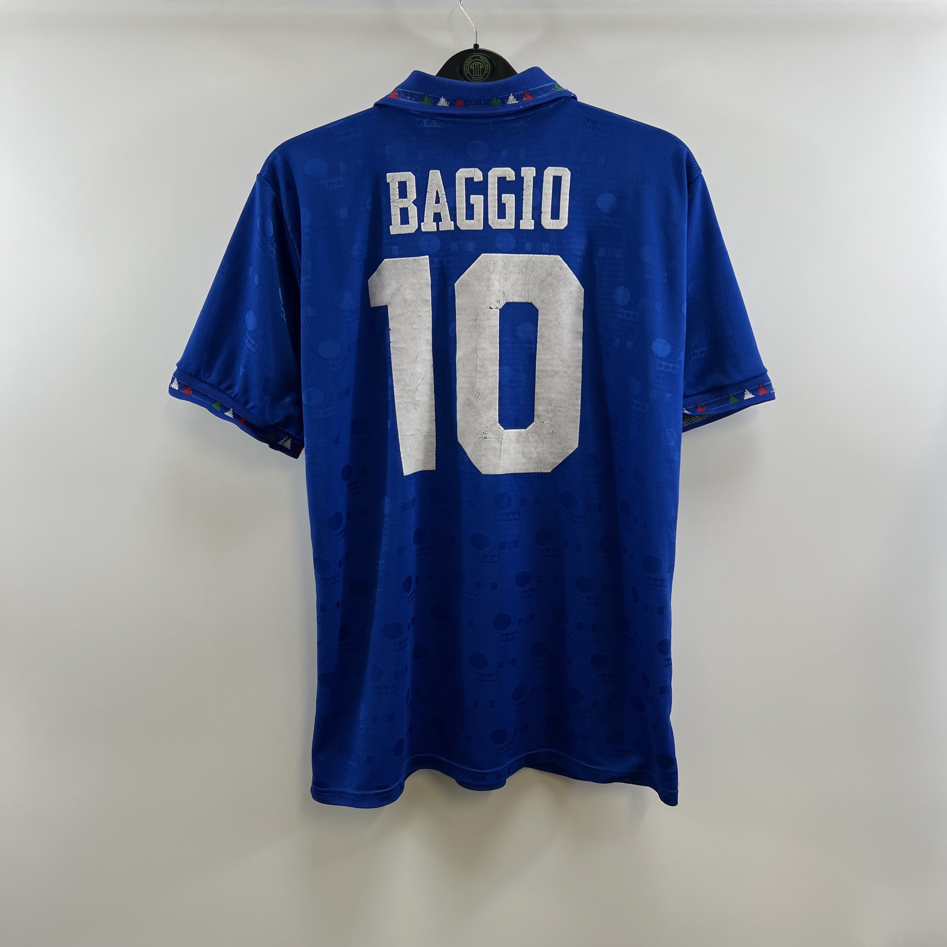 Italy Baggio 10 Home Football Shirt 1993/94 Adults XL Diadora E390 ...